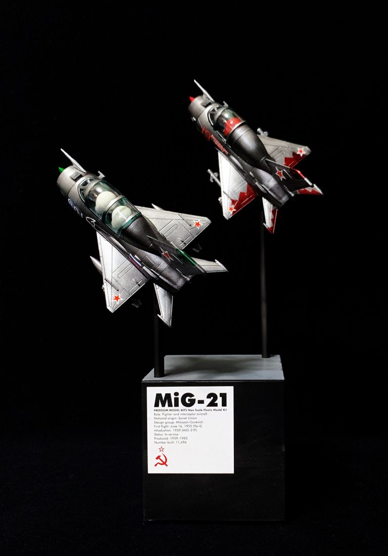 FREEDOM MODEL KITS（フリーダムモデルキット）コンパクトシリーズ MiG-21 完成報告。 – UC-TIMELINE ...
